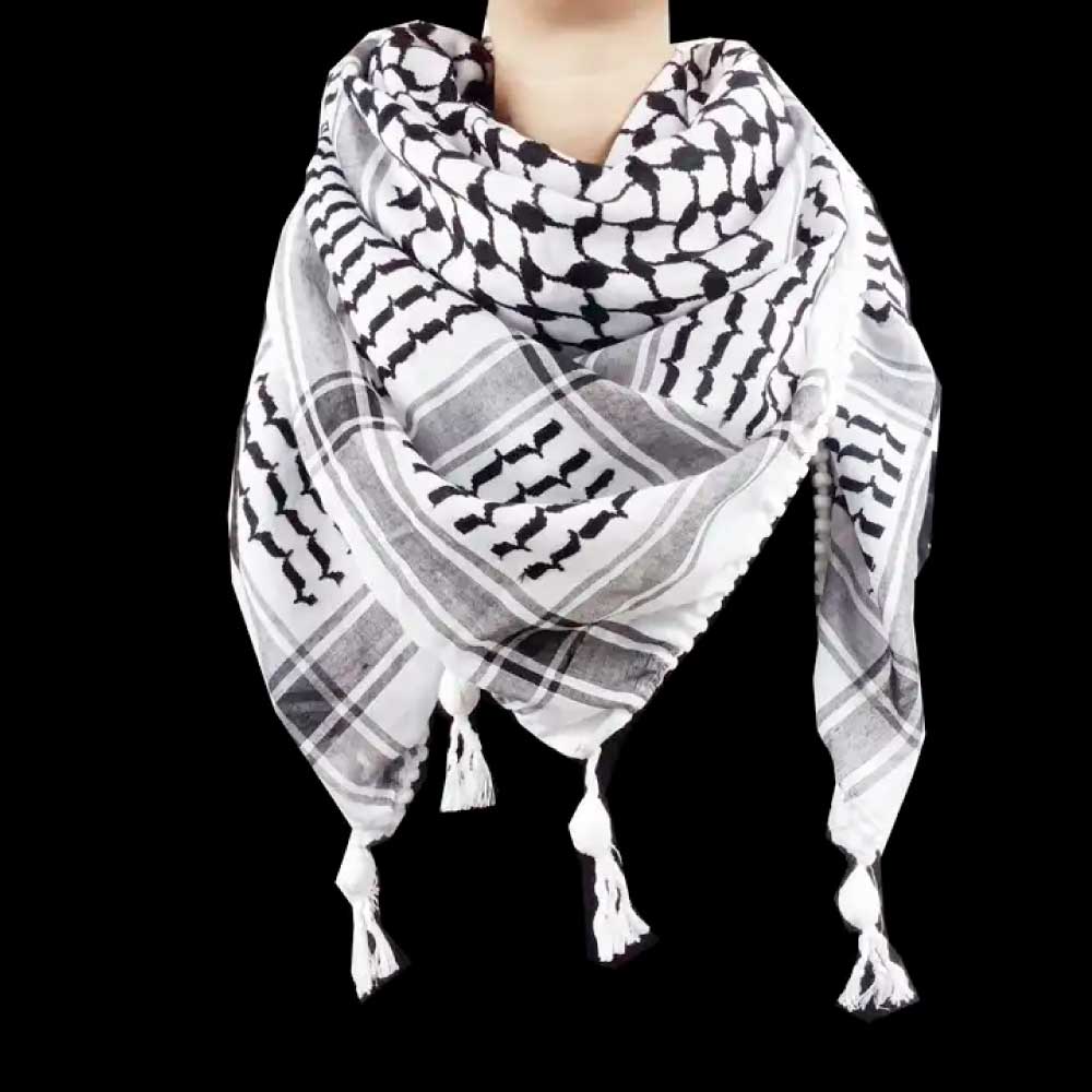 Support Palestine - Keffiyeh Scarf (Charity)– 1 Stop Print Shop
